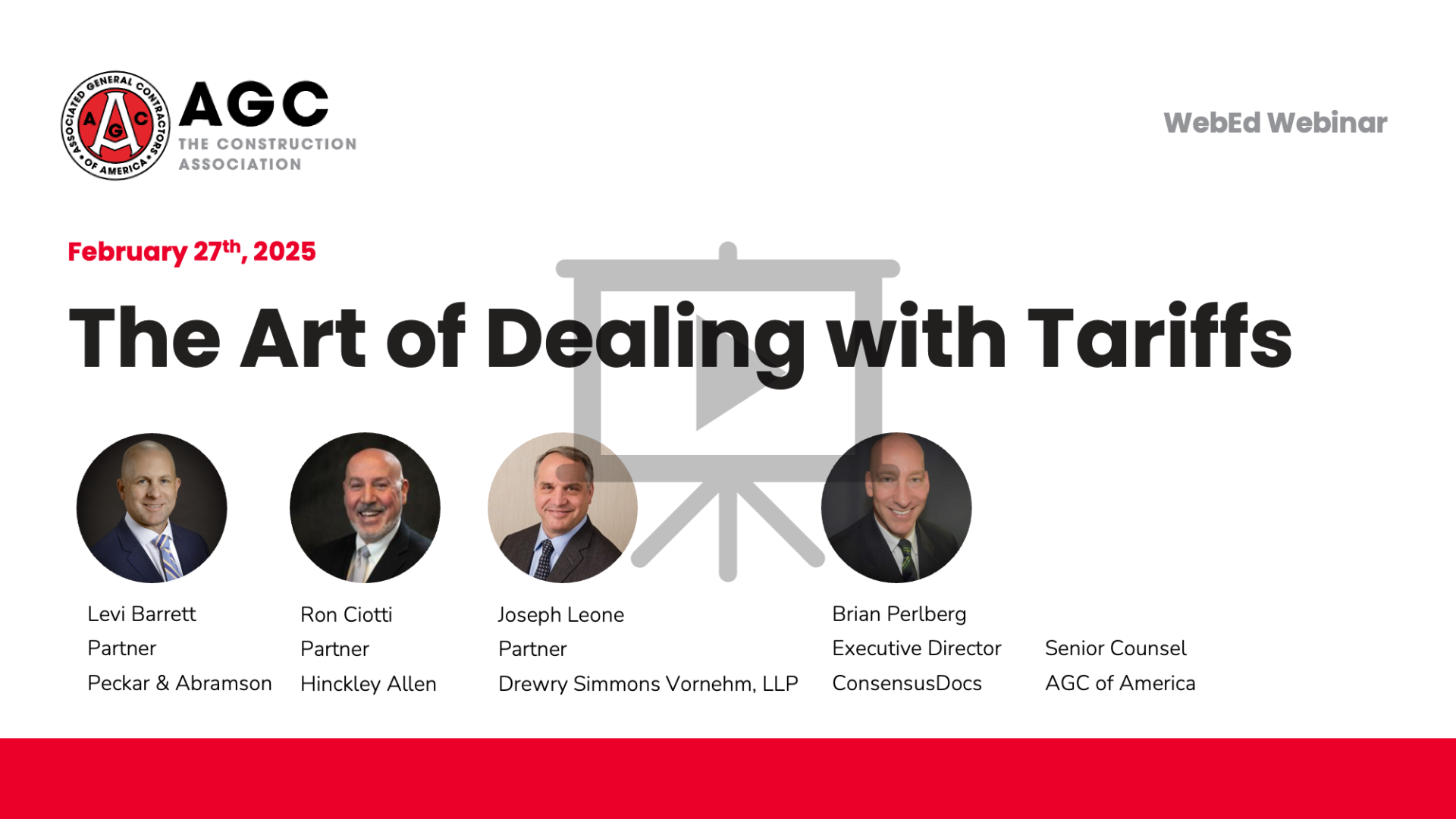 Tariff Resource Center for Contractors | Associated General Contractors of America